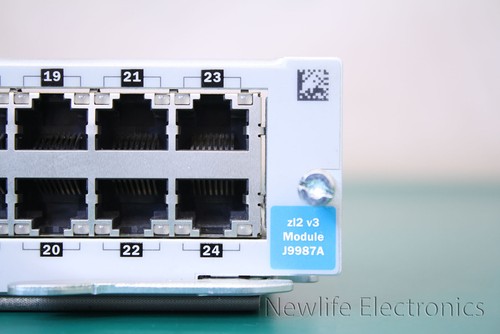 HPE J9987-61001 Aruba Networking 24-port 10/100/1000BASE-T v3 zl2 ...