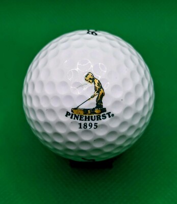 Pinehurst 1895 Putter Boy logo golf ball (Pinehurst, North Carolina) | eBay
