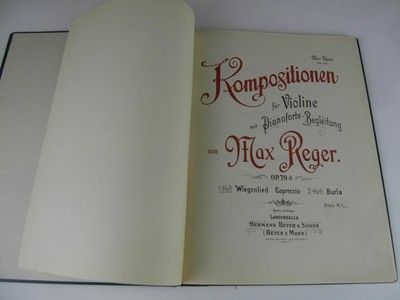 Old Notes Estate Max & Elsa Controller Albumblatt Op 79 D & E ...