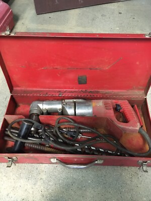 Milwaukee 1107-1 Heavy Duty Corded 1/2" Right Angle Drill w/ Hard Case ...