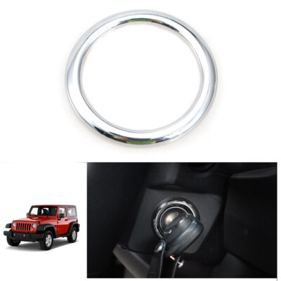 Ignition Switch Ring Cover Trim For Jeep Wrangler JK 11-17 /Compass 10 ...