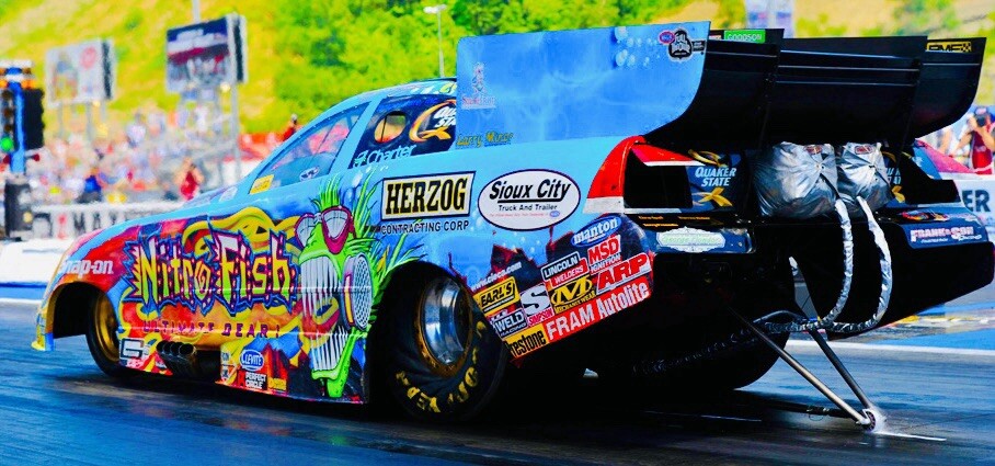 NHRA Tony PEDREGON Drag RACING Top Fuel 1:24 SIGNED Diecast NITRO FISH ...