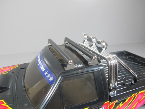 1/10 1/14 RC Exterior Cross Bar Roof Bike Rack Tamiya HPI RC4WD Wedico ...