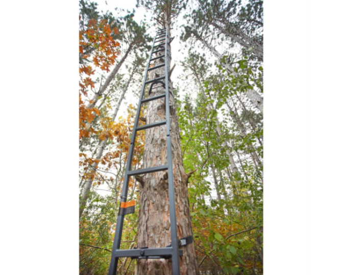 20' Tall Climb Tree Stand Ladder Deer Outdoor Hunting Climbing Stick ...