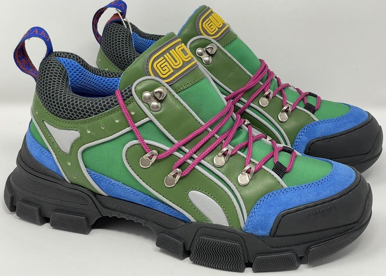 Size 9 - Gucci Flashtrek Green Black for sale online | eBay