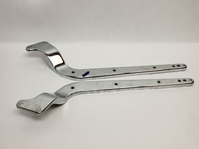 Genuine Harley Davidson Softail Chrome Left and Right Frame Covers OEM ...