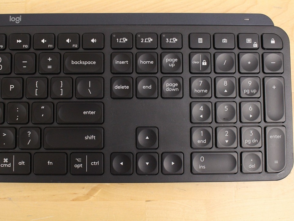 Logitech MX KEYS Black REPLACEMENT KEY CAP & HINGE ONLY Keyboard Part ...