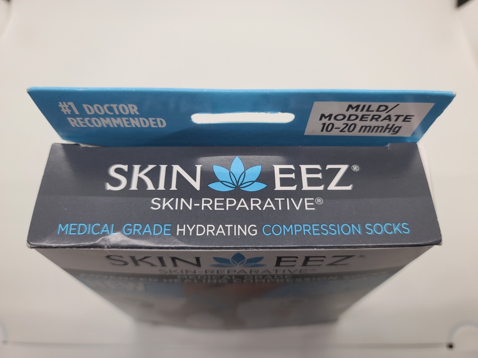 Skin Eez Medical Grade Compression Socks Sz L/xl Mild 10-20 mmHg Beige ...