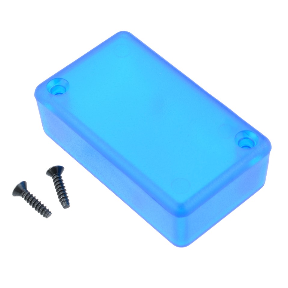 Genuine Hammond Blue & Black ABS Plastic Enclosure Project Box Case ...