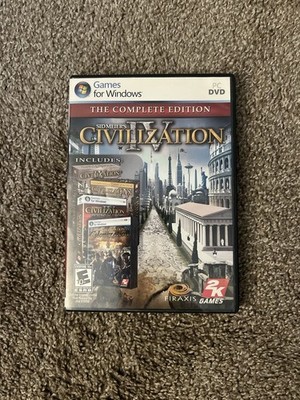 Civilization IV: The Complete Edition (PC DVD Windows) Sealed Brand New ...