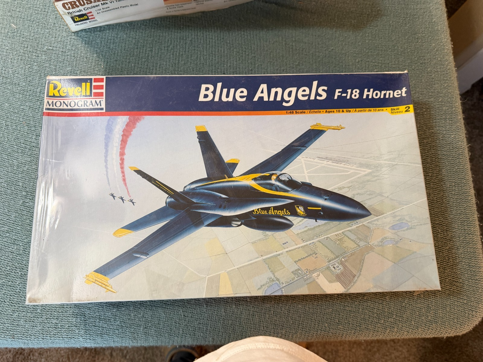Revell Blue Angels F-18 Hornet Jet Plane Kit 1:48 Model: 85-5820 SEALED ...