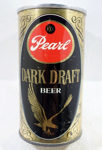 Pearl Dark Draft Early Lift Ring Pull Open Pull Tab Beer Can Bottom ...