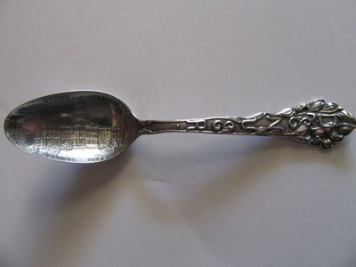 Baker Manchester Denver Colo Handle 5 1/8" Sterling Souvenir Spoon ...