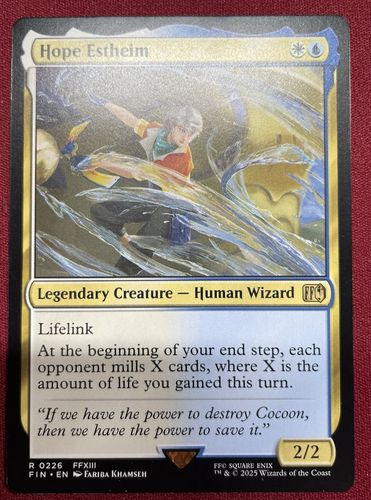 MTG Final Fantasy Hope's Life Custom Mill Commander EDH Deck - Hope ...