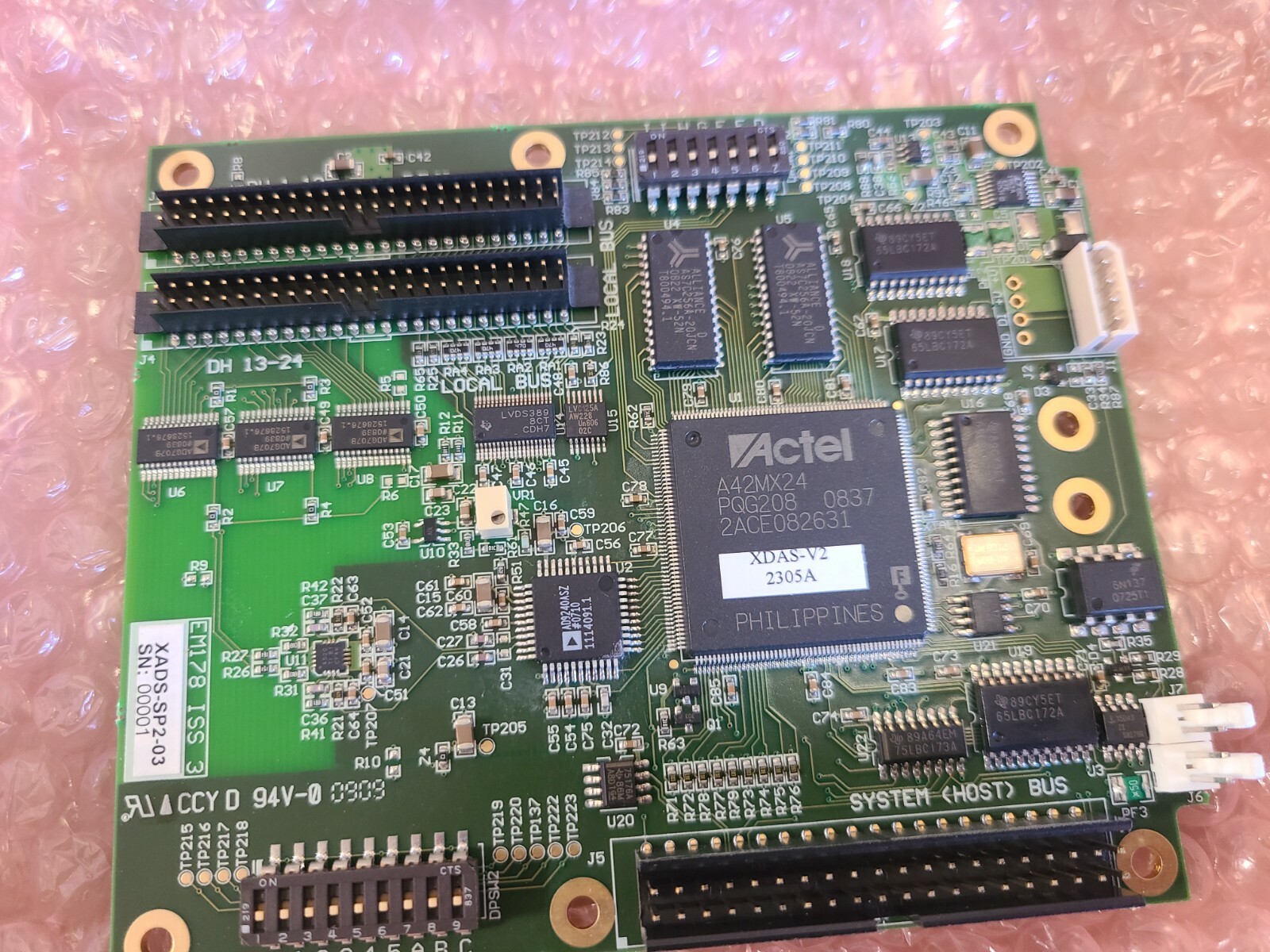 NEW SENS TECH X-RAY DATA ACQUISITION SIGNAL PROCESSING BOARD XDAS-SP2 ...