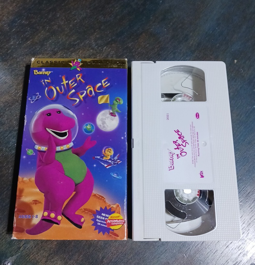 Barney - Barney in Outer Space (VHS, 1998) | Grelly USA