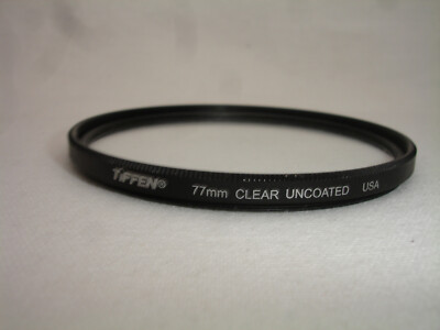 Tiffen 77mm Clear Uncoated Filter | eBay