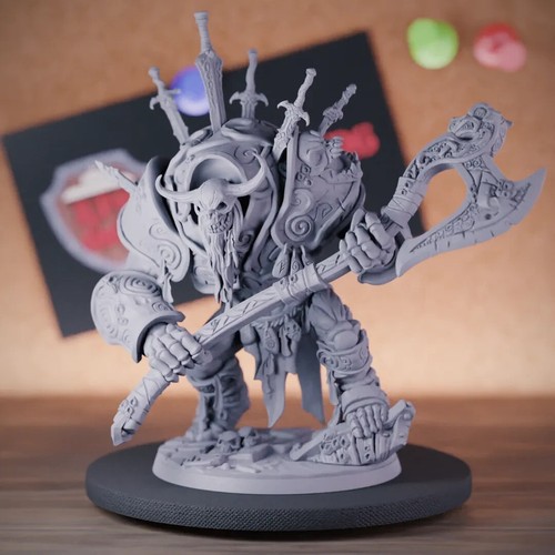 Undead Colossus Miniature Dungeons and Dragons Mini DnD 5e TTRPG ...