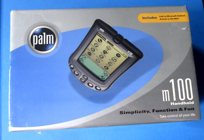 Palm Pilot M100 Handheld New / Factory Sealed | eBay
