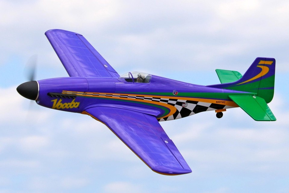 RC Airplane Aircraft Air Racer Nexa P51 Mustang Voodoo 1580mm 62 ...