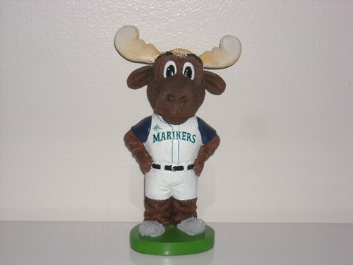 MARINER MOOSE Seattle Mariners Mascot Bobble Head 2001 AGP Limited ...