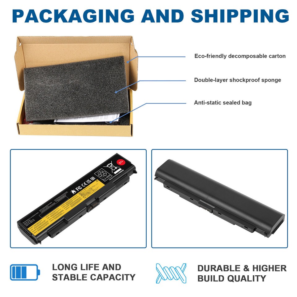 T440P Battery for Lenovo ThinkPad T540P L440 L540 W540 W541 0C52863 ...