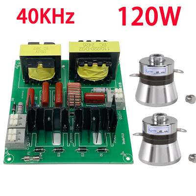 Ultrasonic Cleaning Transducer Cleaner & Driver Board Set 110V 1200W ...