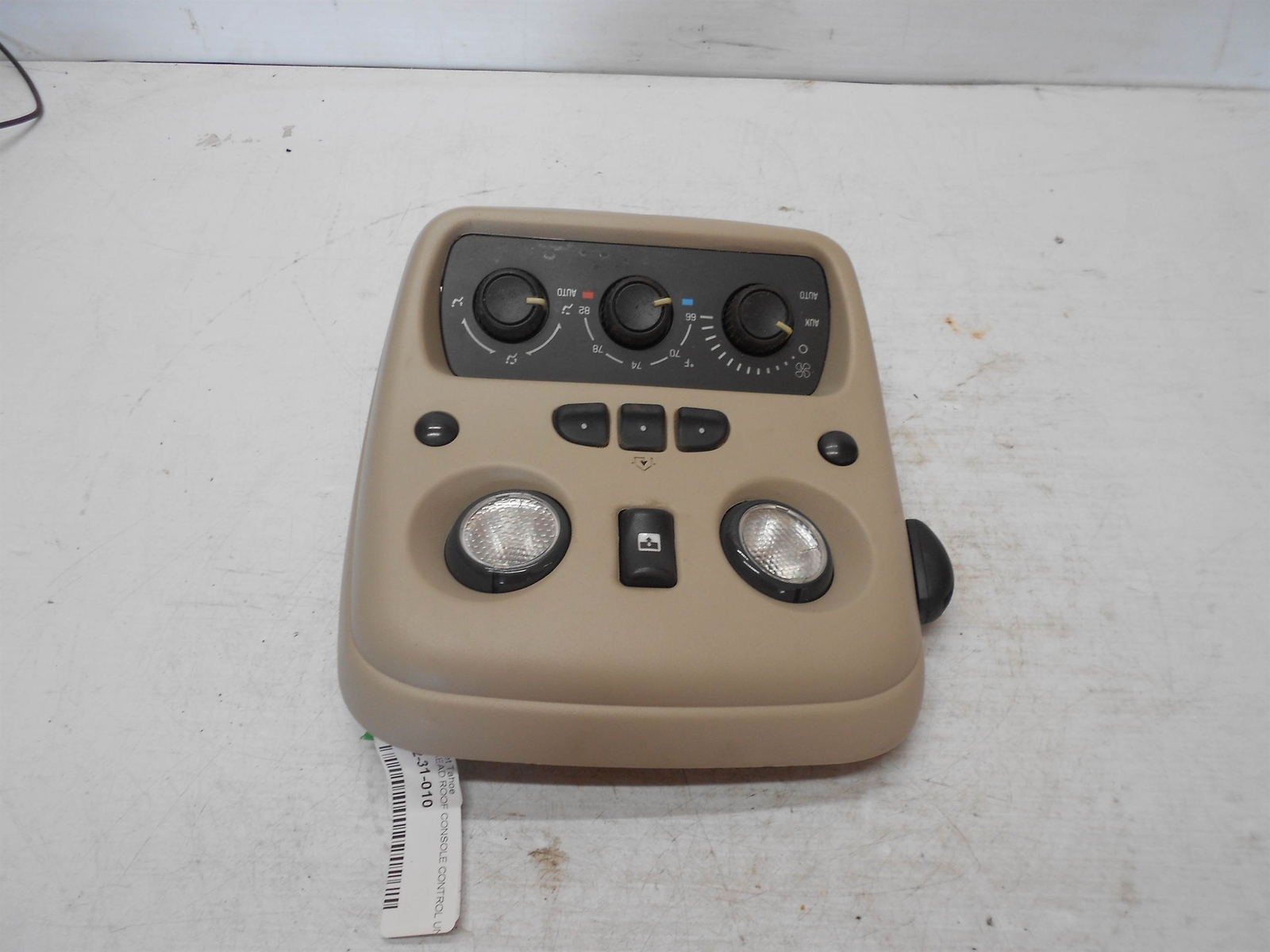 2003-2006 Chevy Tahoe Suburban Overhead Console with Climate Control ...