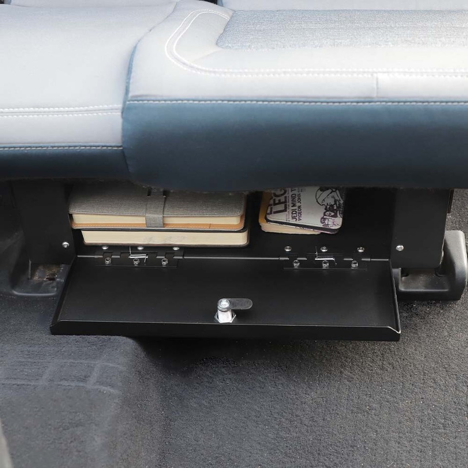 Under Seat Combination Lock Safe Box Case Security Organizer For Ford ...