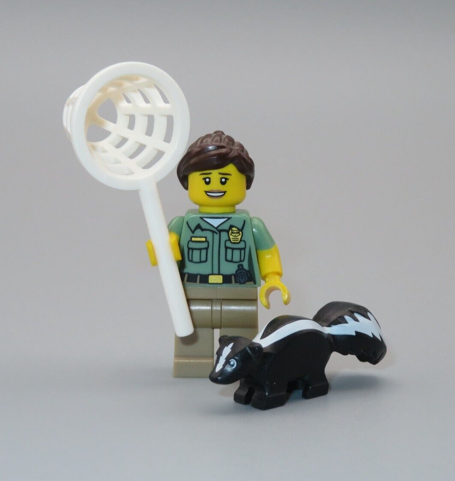 Lego Animal Control skunk Minifigure collectible series 15 cmf | eBay