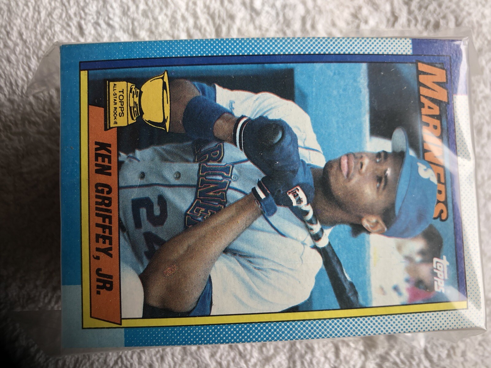 1990 Topps - 100 cards Collector's Edition (Tiffany) #336 Ken Griffey ...