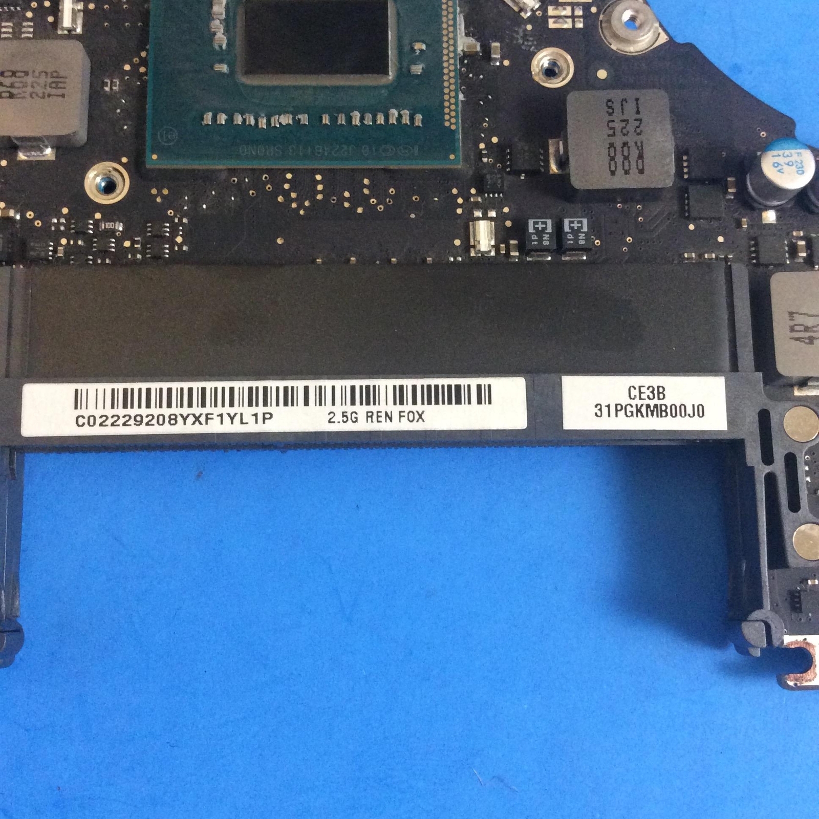 31PGKMB00K0 Apple MacBook Pro 13" Mid-2012 Motherboard EMC 2554 Core i5 ...