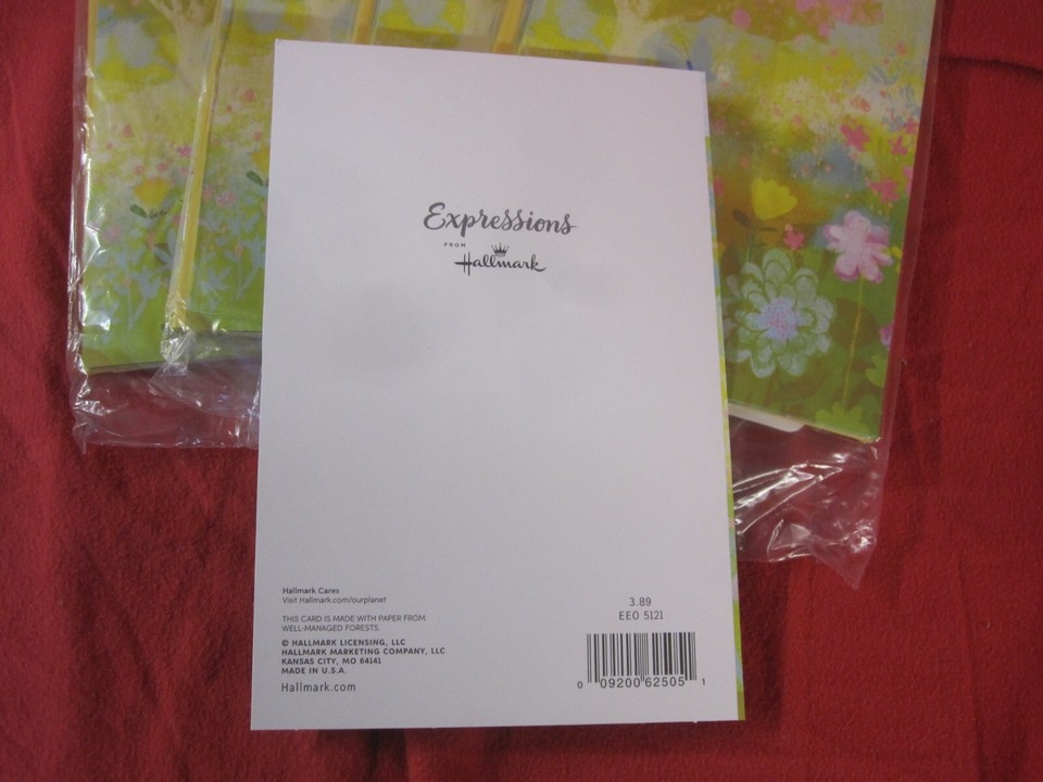 Lot 20 Expressions Hallmark Easter Cards w Envelopes NEW $3.89 FROM ALL ...