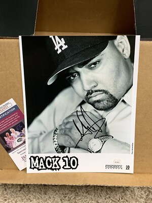 Mack 10 Signed 8x10 Photo Rapper Hip Hop Westside Connection ...