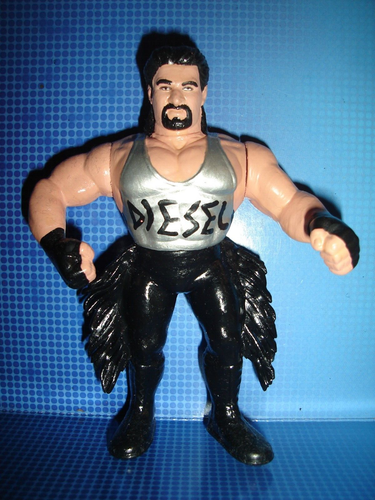 DIESEL FIGURE HASBRO CUSTOM WWF WWE KEVIN NASH WRESTLING RARE TNA NWO ...