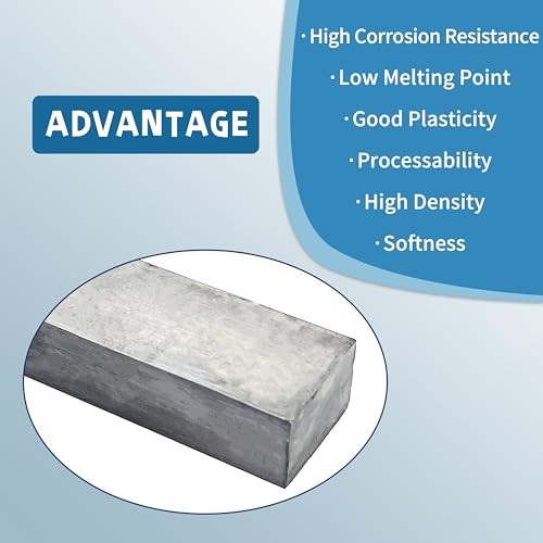 Pure Lead Ingots with 99.9% Purity, used to Lead Bullets Casting ...