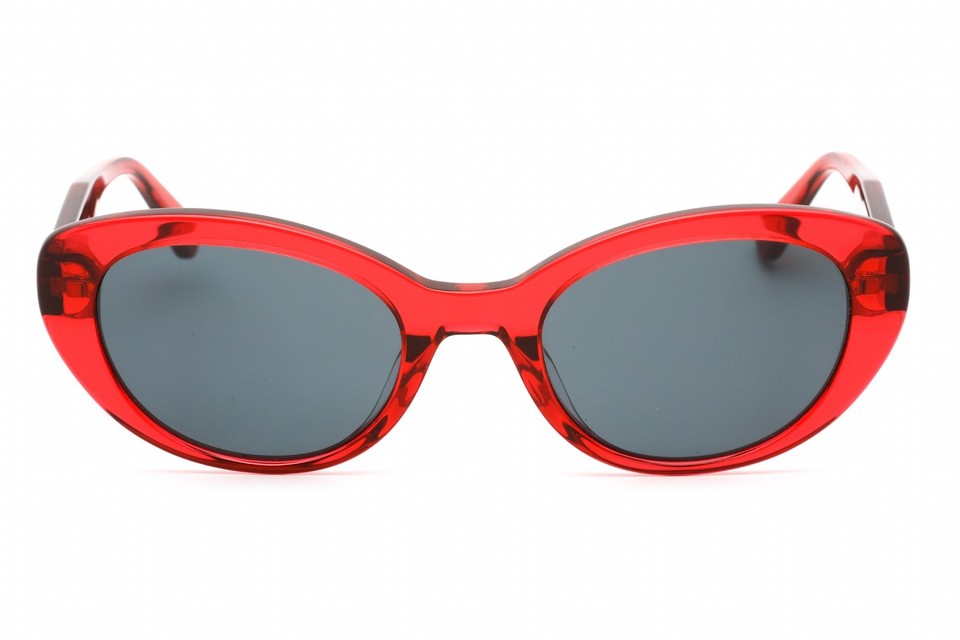 KATE SPADE CRYSTAL S C9A IR Sunglasses Red Frame Gray Lenses 51mm | eBay