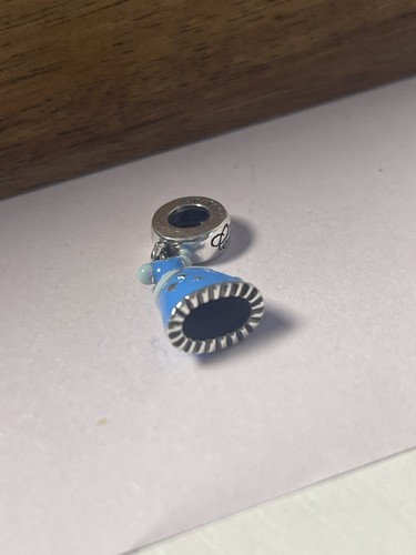 Pandora S925 Silver Charm, Disney Princess Cinderella Dress Dangle ...