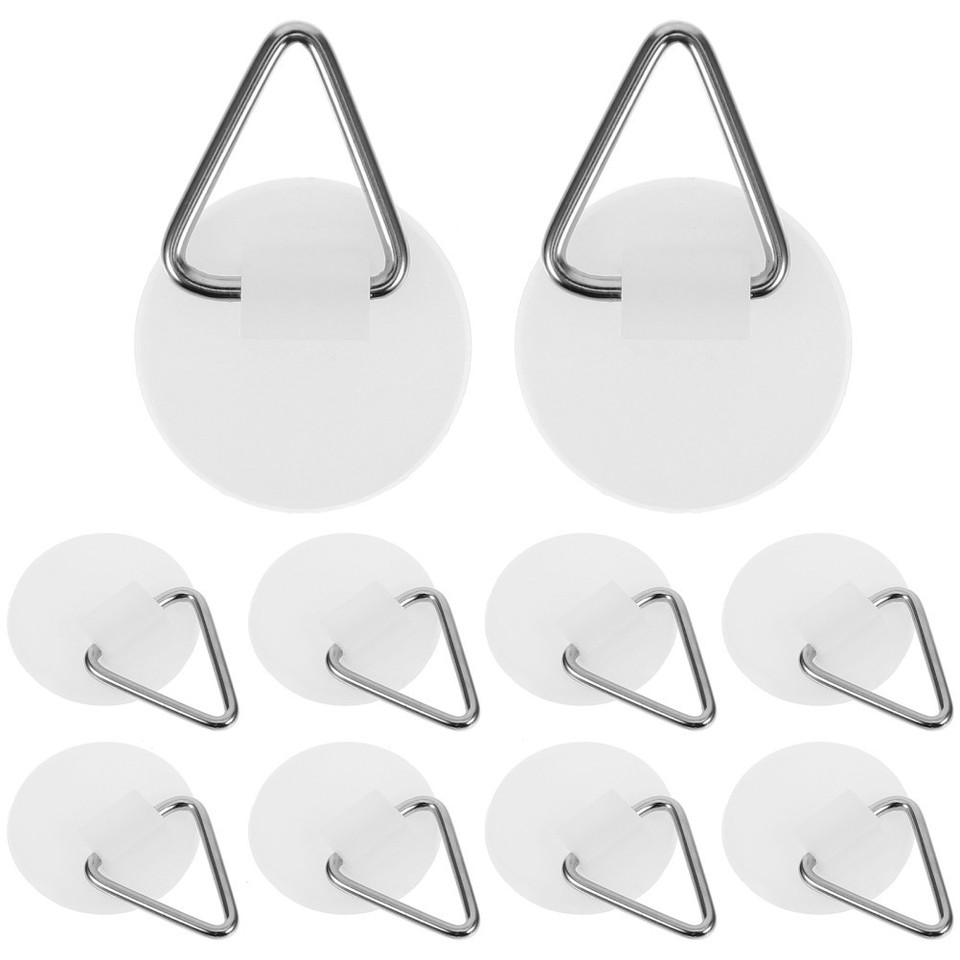 20 Pcs Plate Hangers for The Wall Invisible Sticky Board Hook | eBay ...