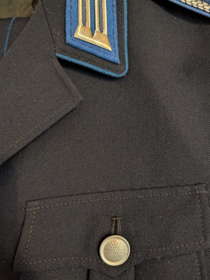 East German GDR Transport Police Uniform Jacket Pants 1980s Soviet | eBay