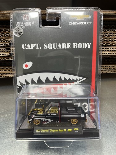 M2 Machines Capt. Square Body 1973 Chevy Cheyenne Chase! 420pcs | eBay
