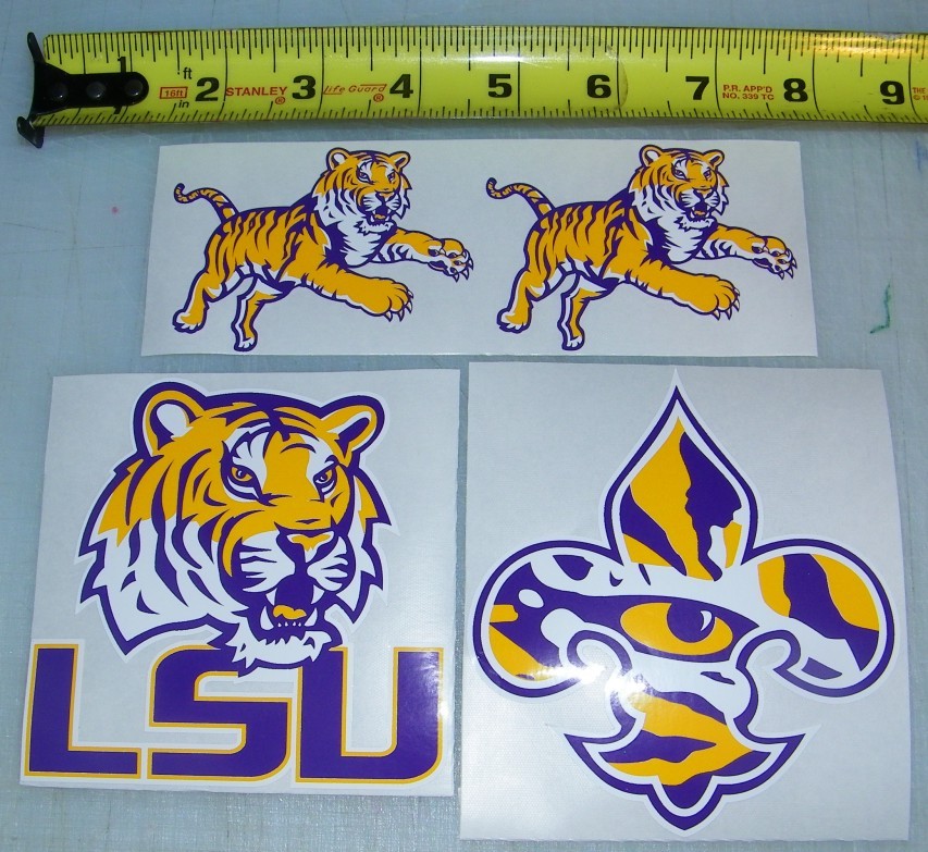 LSU Tigers Decal - Sticker | eBay
