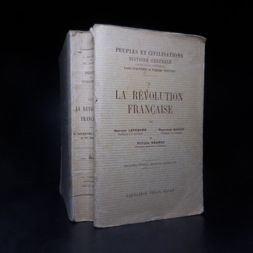 N24.31 The French Revolution 1938 Georges Lefebvre History France Alcan ...