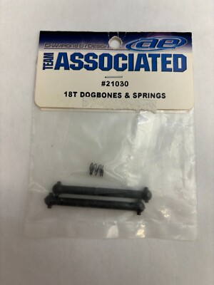 Team Associated 21030 - Dogbones and Springs - 18T - New!! | eBay