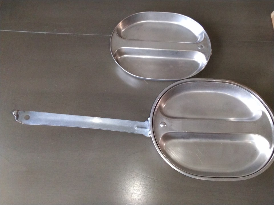 Vintage 1959 U.S. Army Issue Metal Mess Kit Early Vietnam War Era Good ...