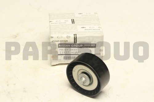 11927HG00C Genuine Nissan PULLEY-IDLER 11927-HG00C | eBay