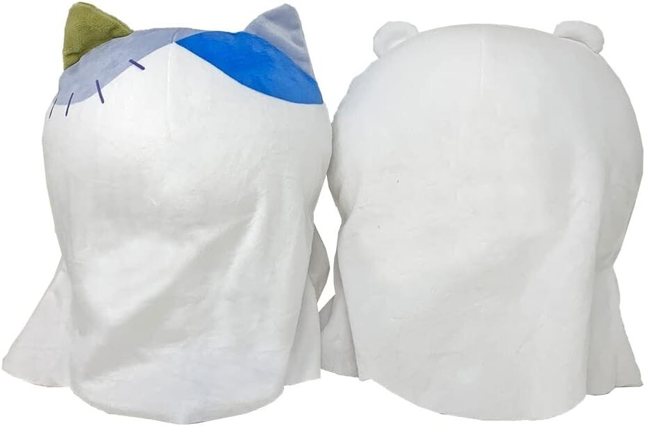 Chiikawa Ghost Sheet Big Plush Doll Stuffed Toy Set Hachiware 11-in ...