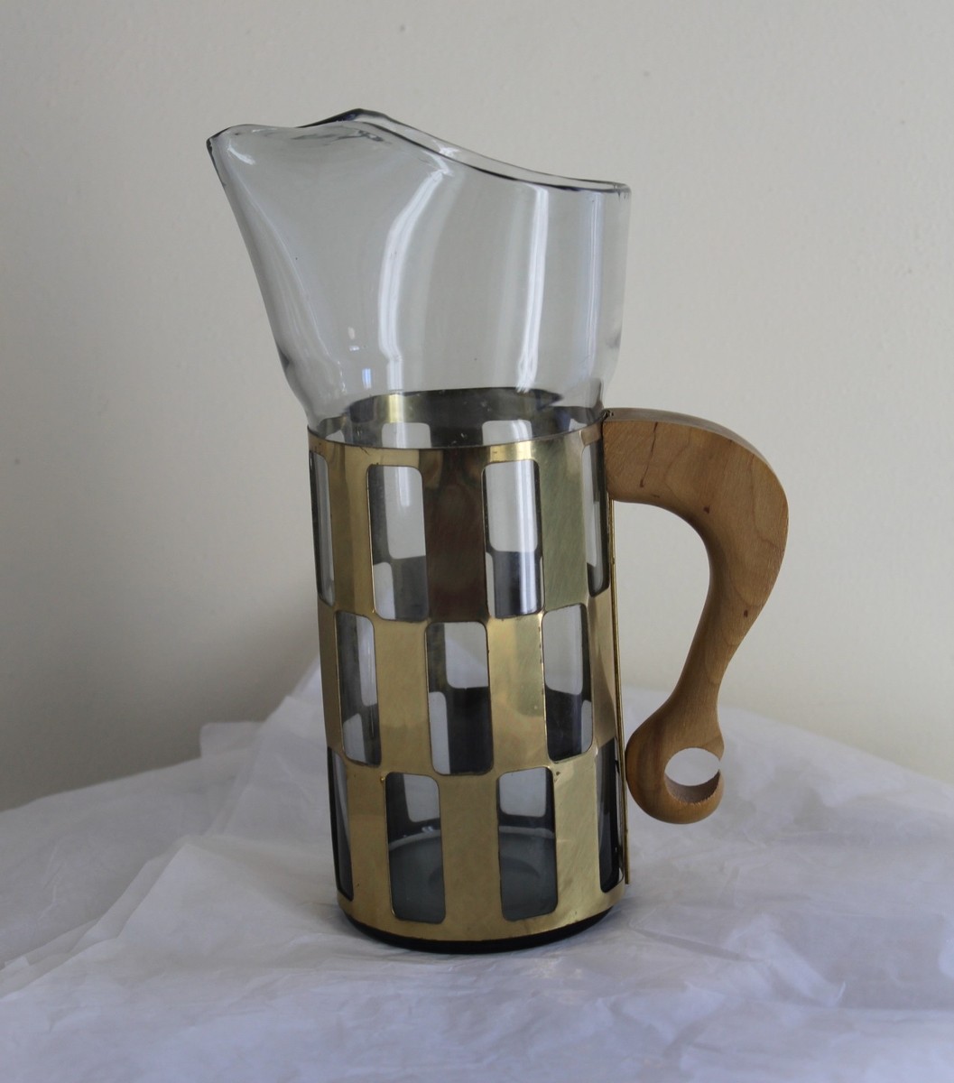 Swedish Modern Glass Pitcher
