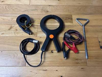 C.SCOPE C SCOPE CAT + GENNY SIGNAL CLAMP EARTH WIRE REEL CABLE LEADS ...