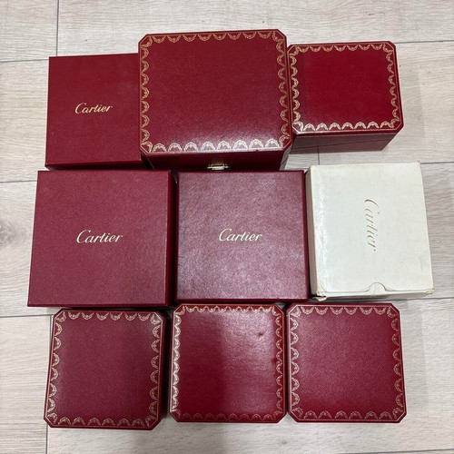 Cartier Empty Box Accessories Jewelry Gift 9 Boxes | eBay